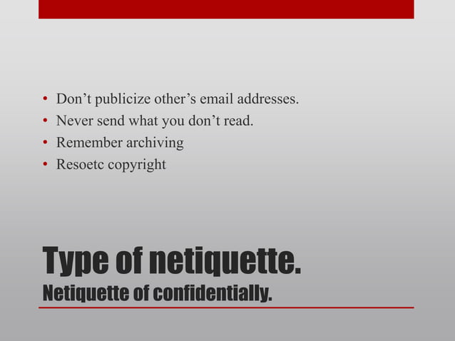 Netiquette | PPT