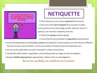 Netiquette | PPTX