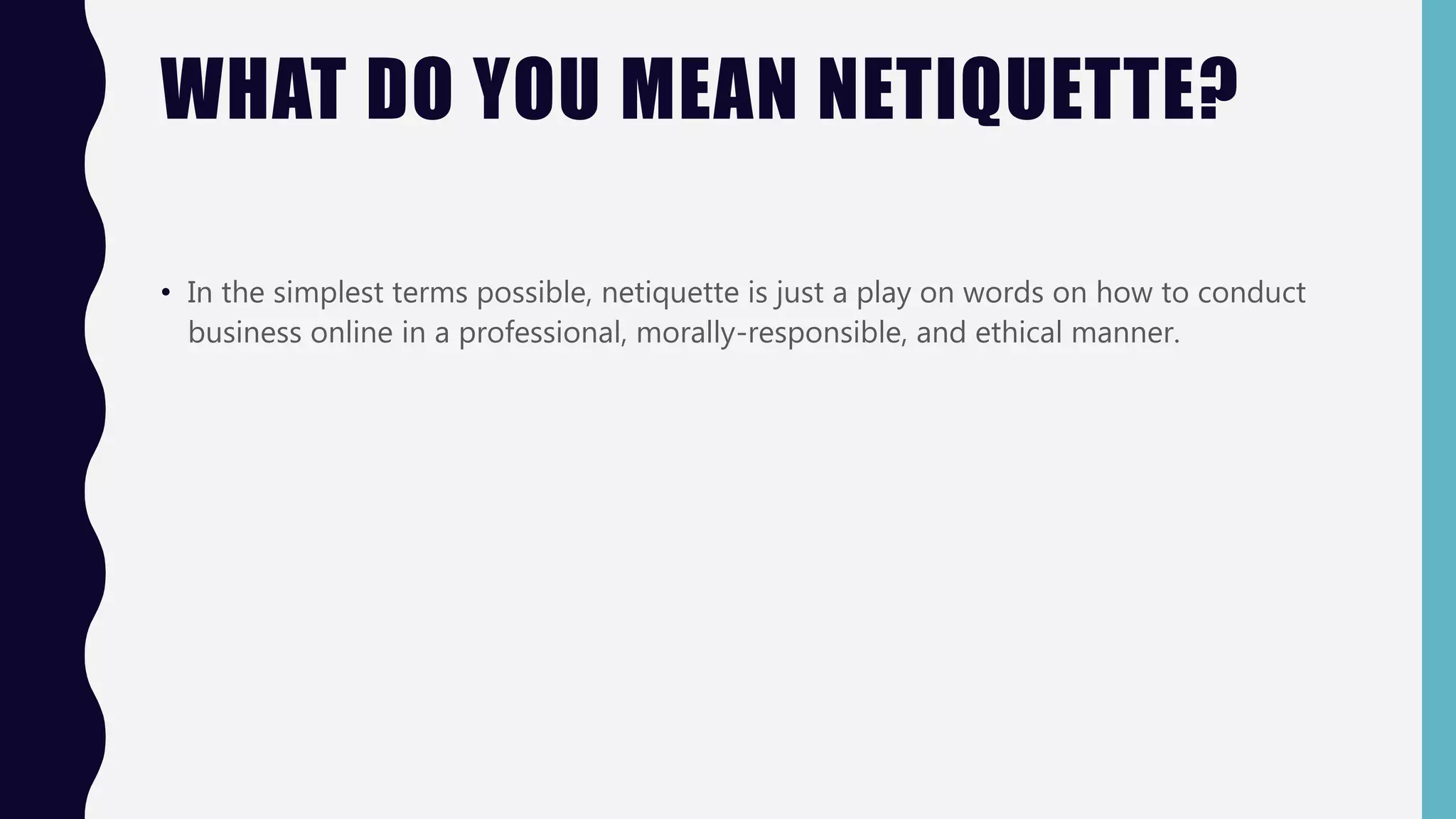 Netiquette | PPT