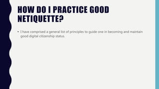 Netiquette | PPT