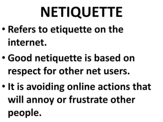 Netiquette | PPT