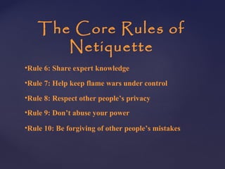 Netiquette | PPT