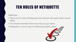 Netiquette | PPTX