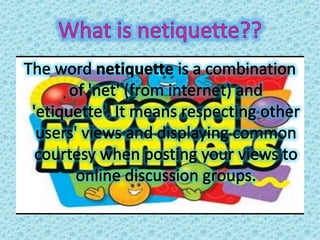 Netiquette | PPT