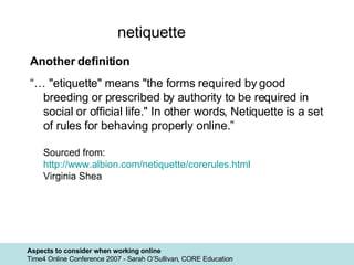 Netiquette | PPT