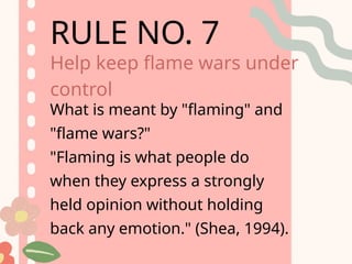 NETIQUETTE.pptxNETIQUETTE.pptNETIQUETTE.pptxx | PPTX