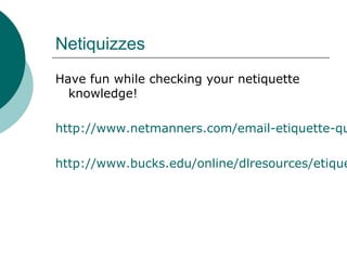 Netiquette_2 | PPT