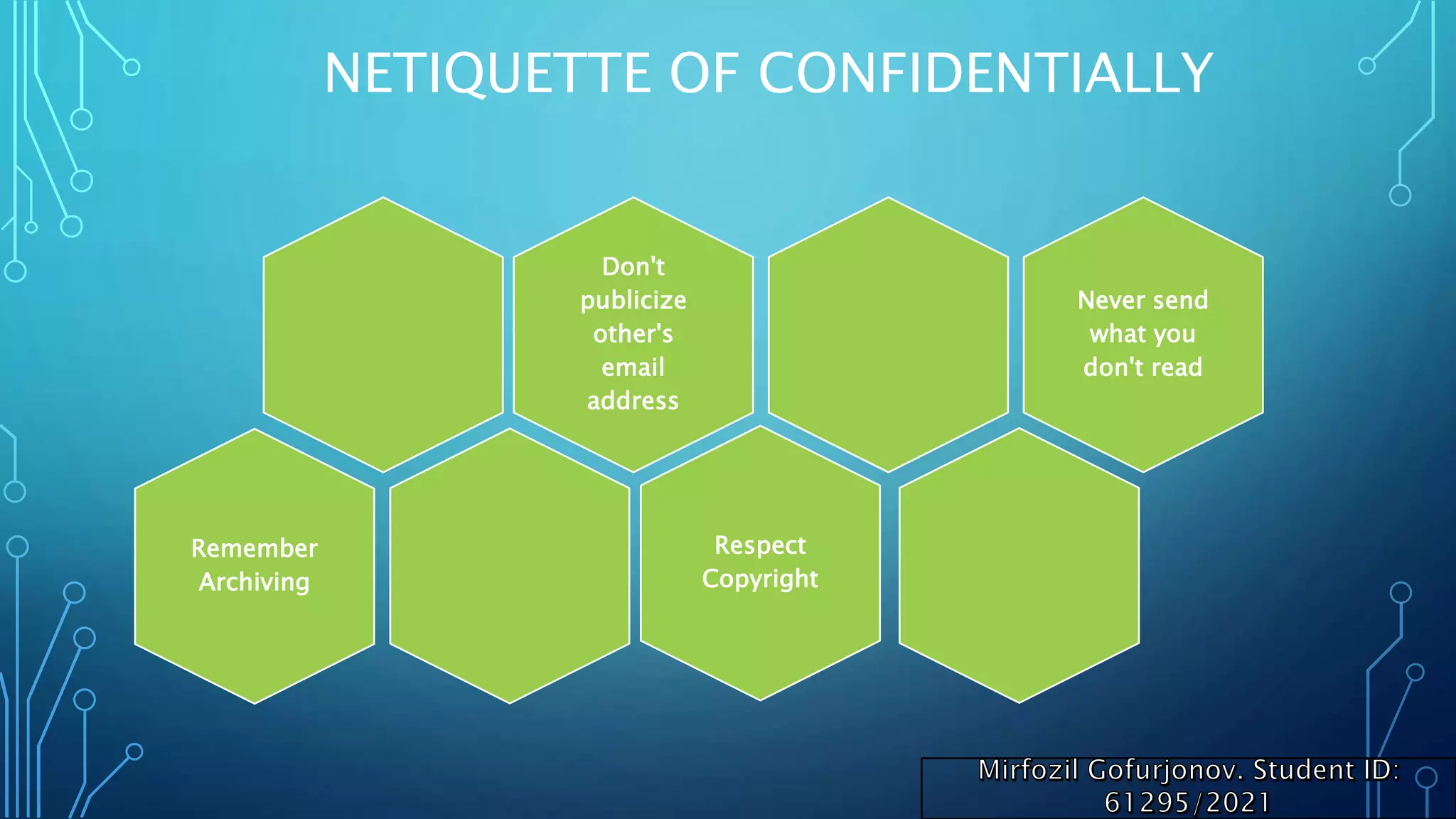 Netiquette | PPTX