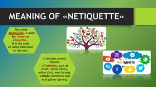 Netiquette 5 cl | PDF | Internet Safety | Parenting