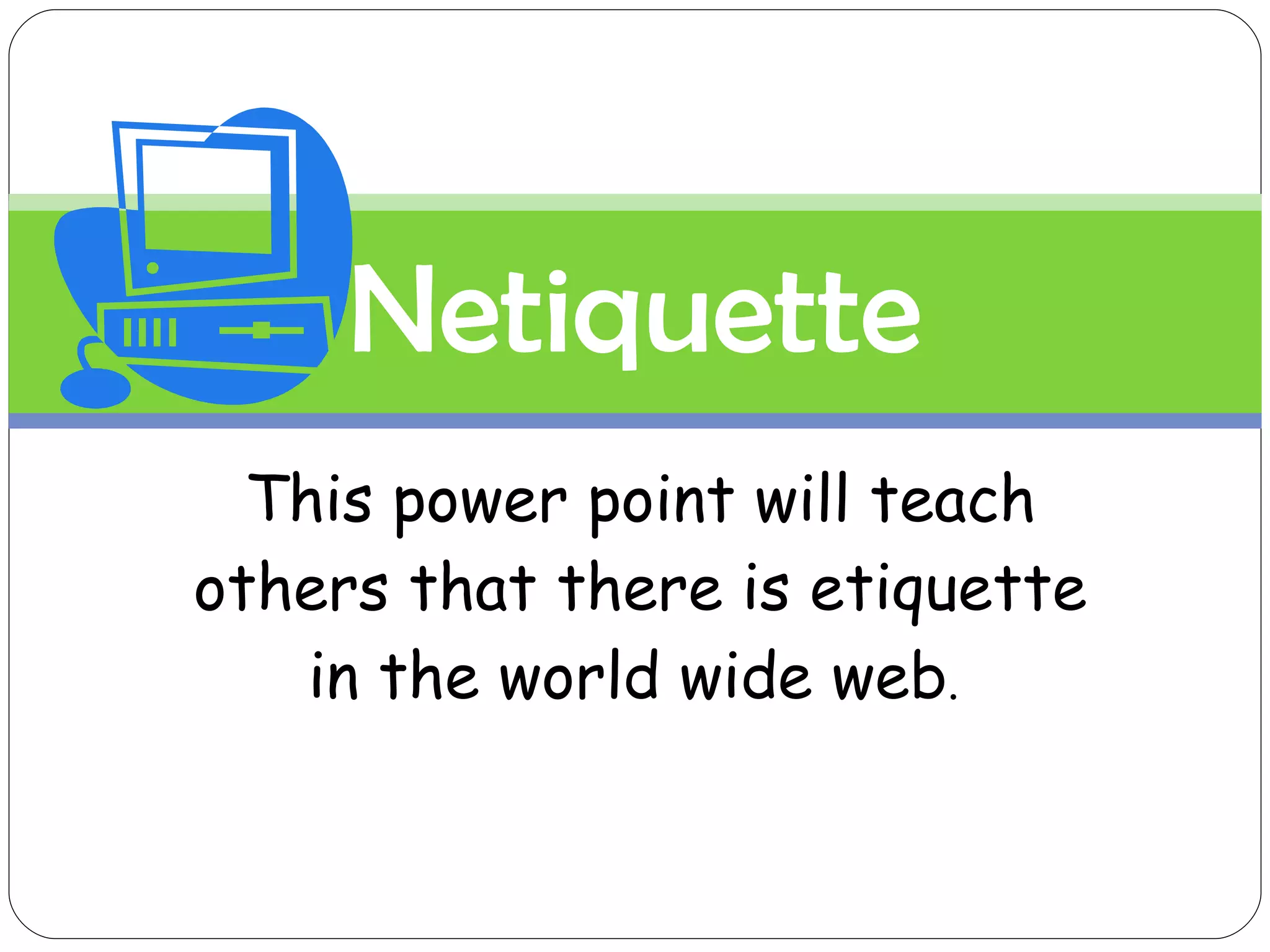 Netiquette All Together2 | PPT