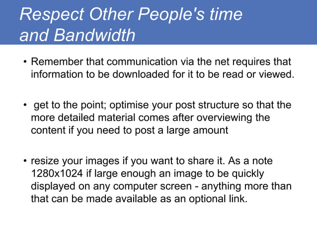 Netiquette and code of conduct in communication | PPTX