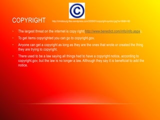 Netiquette, Copyright, and Plagiarism | PPTX | Law