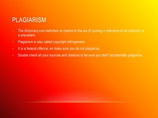 Netiquette, Copyright, and Plagiarism | PPTX