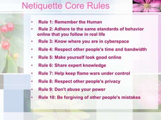 Netiquette do’s & don’ts | PPT
