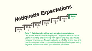 Netiquette for this class2017 | PPT