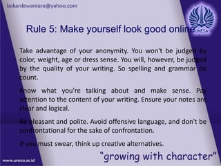 Netiquette mine | PPTX