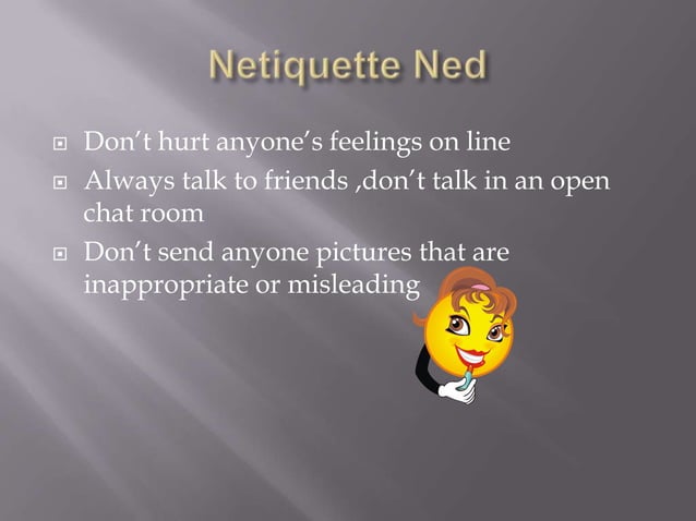 Netiquette Ned | PPTX