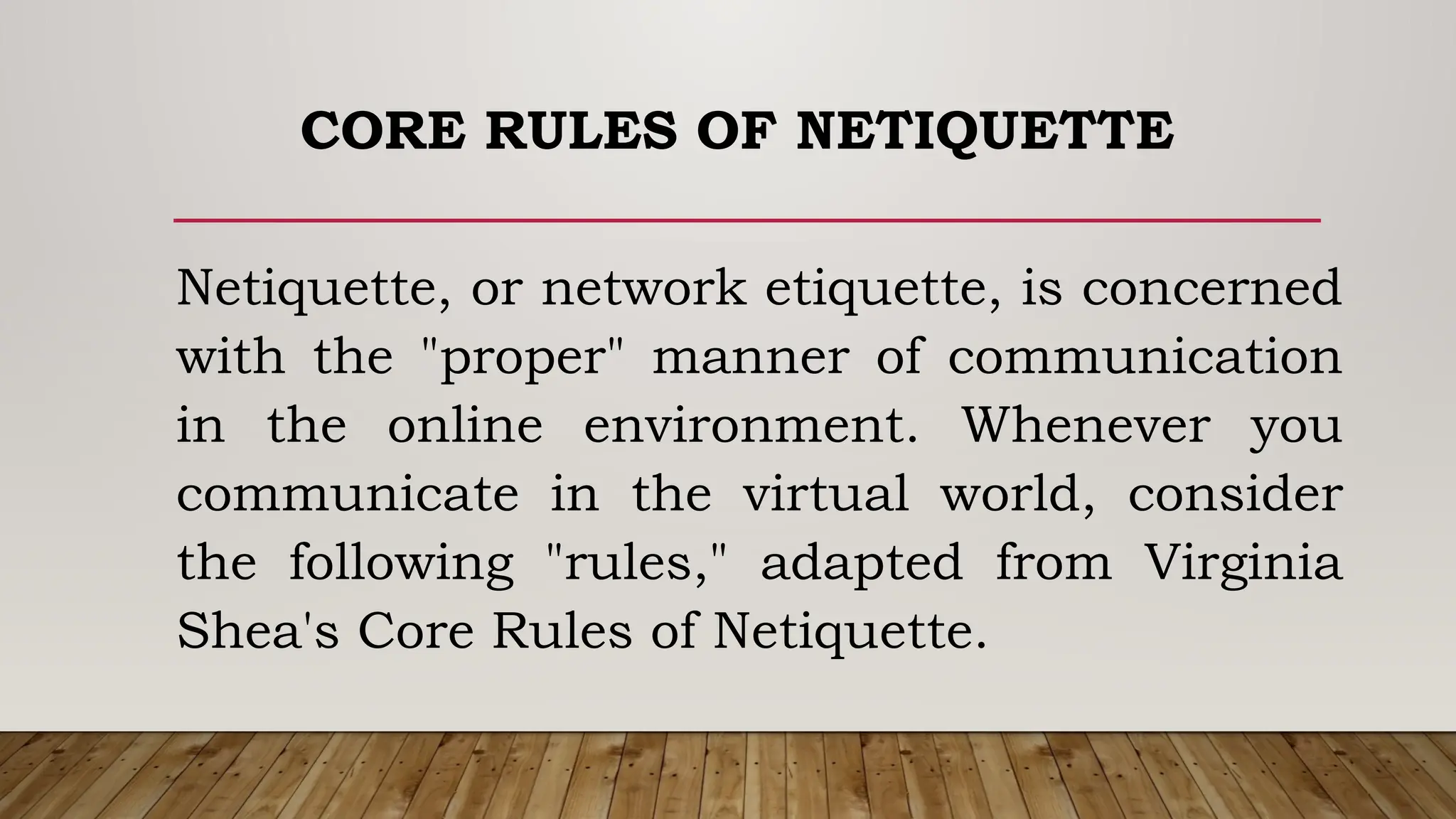 Netiquettes module 2.pptx empowerment tech | PPTX