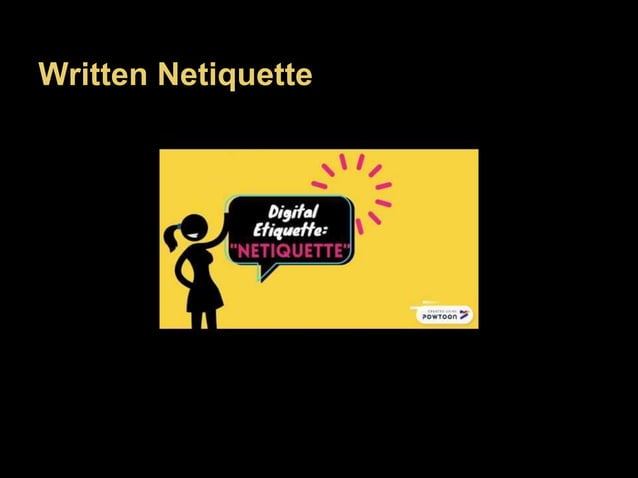 Netiquette Wiki Presentation | PPTX | Web Conferencing | Computer Software and Applications