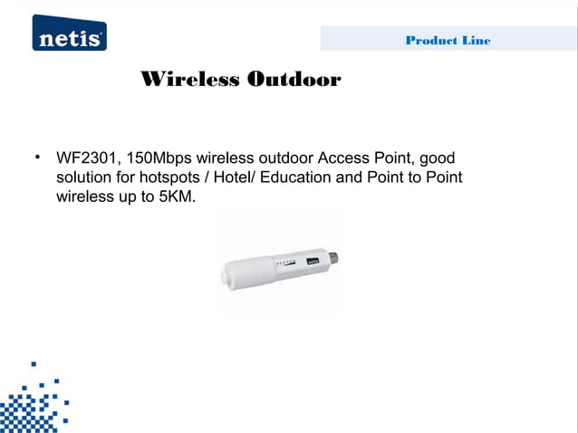 Netis Products | PPT | Computer Networking | Computing