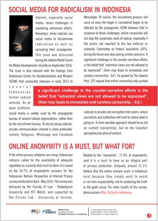 Indonesia Netizen Facts (October - December 2016) | PDF