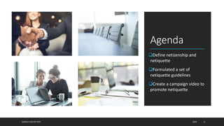 Netizenship and Netiquette in Online Communities | PPTX