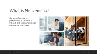 Netizenship and Netiquette in Online Communities | PPTX