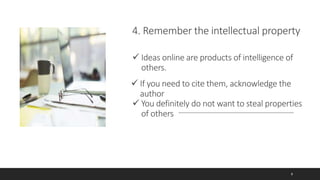 Netizenship and Netiquette in Online Communities | PPTX