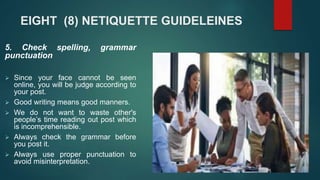 Netizenship and Netiquette in Online Communities.pptx