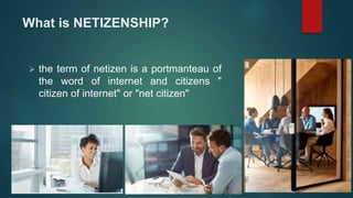 Netizenship and Netiquette in Online Communities.pptx