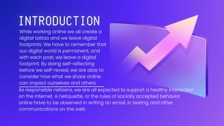 Netizenship and Netiquette in Online Communities.pdf