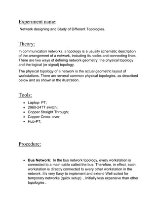 Network topologies | PDF