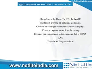 Netlite Network Technologies | PPT