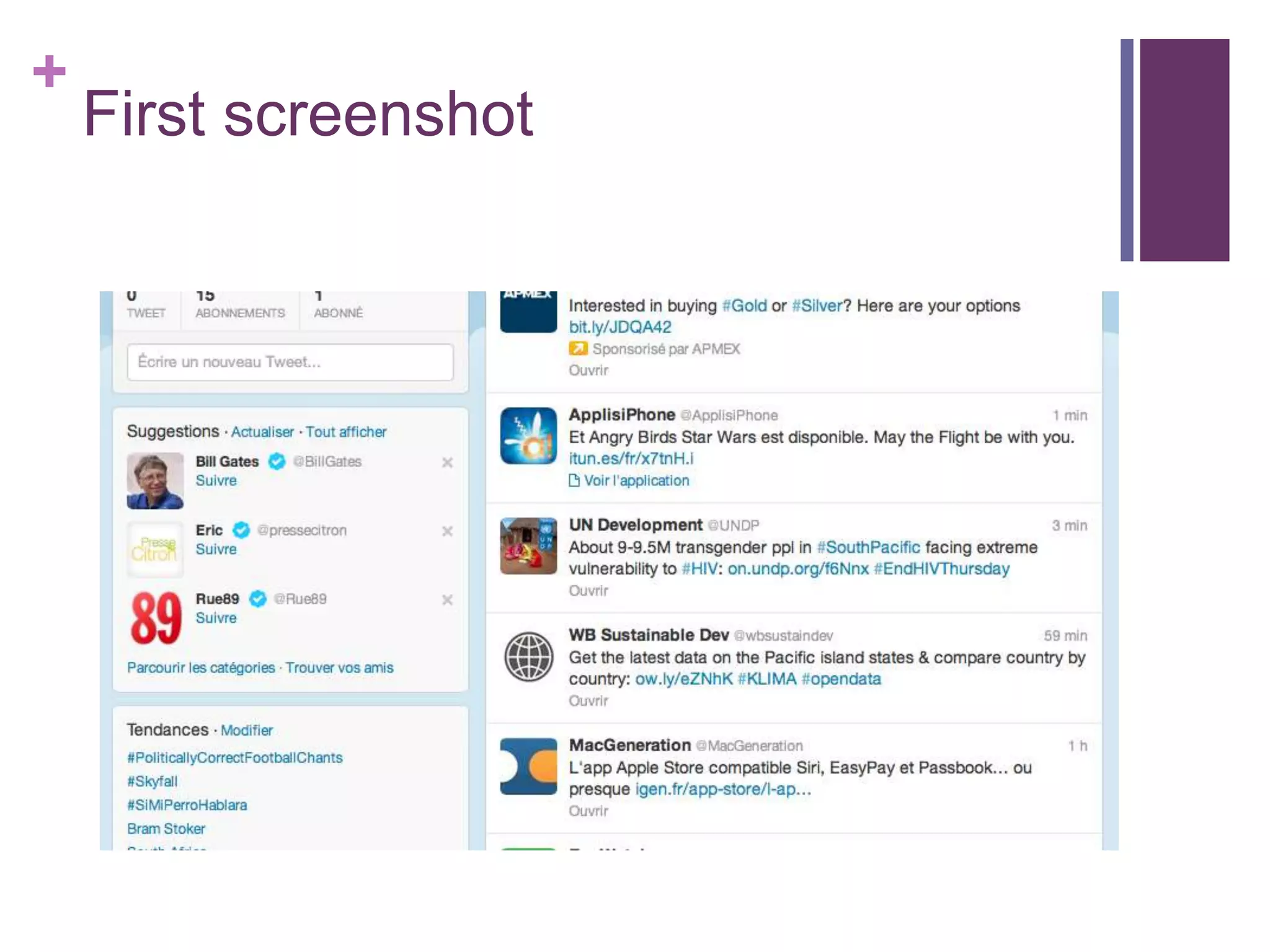 Twitter Screenshots | PPT