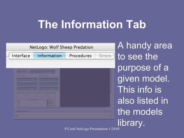 OPRF NetLogo Workshop | PPT