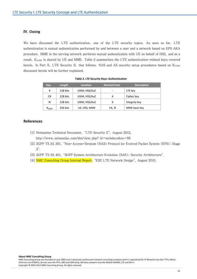 Netmanias.2013.08.05 lte security i-concept and authentication.eng