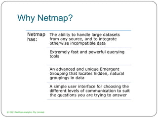 NetMap for Organisational Analysis and Restructuring | PPT