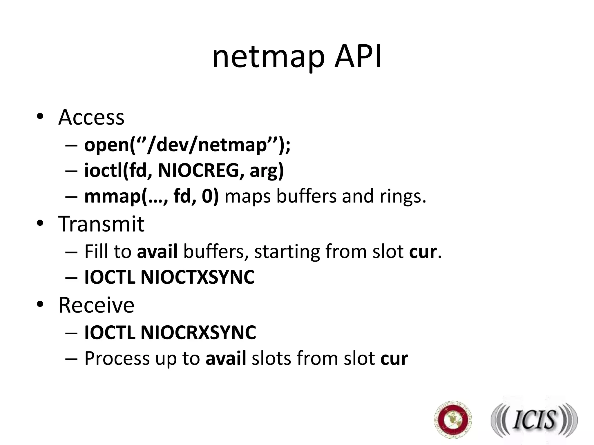 Netmap presentation | PPTX | Computer Networking | Computing