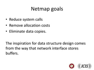 Netmap presentation | PPTX | Computer Networking | Computing