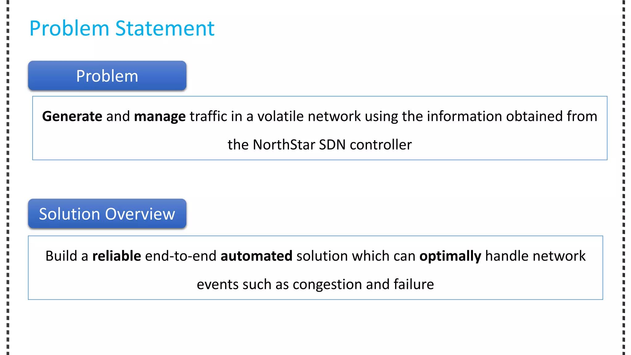 SDN Throwdown 2019 Winners - Team NetMasters | PPT