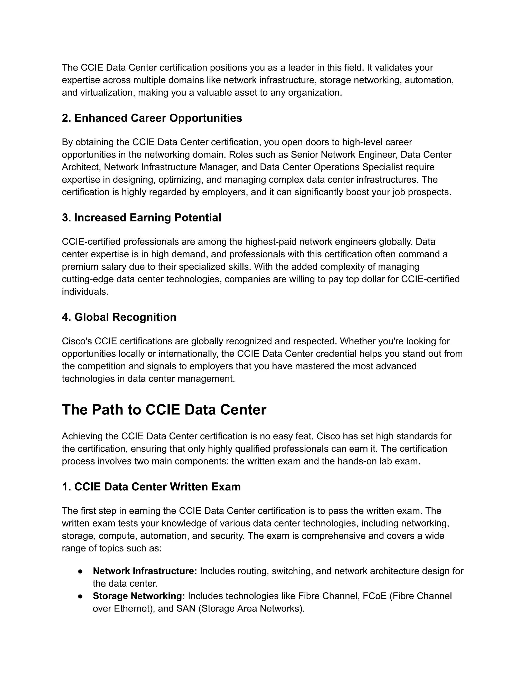 Understanding CCIE Data Center: A Comprehensive Guide | PDF