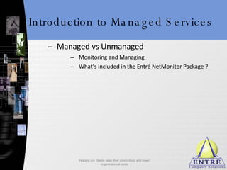 Net Monitor Presentation | PPS | IT and Internet Support | Internet