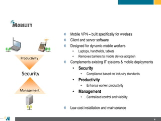 Net motion mobility_intro_overview | PPT