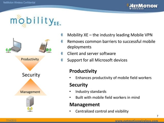 Net Motion Mobility Overview - Field Service | PPT
