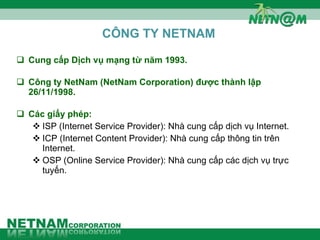 Netnam Data Center | PPT