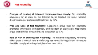 Internet neutrality and google caching services | PPT