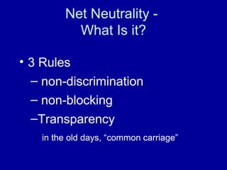 Net Neutrality | PPT