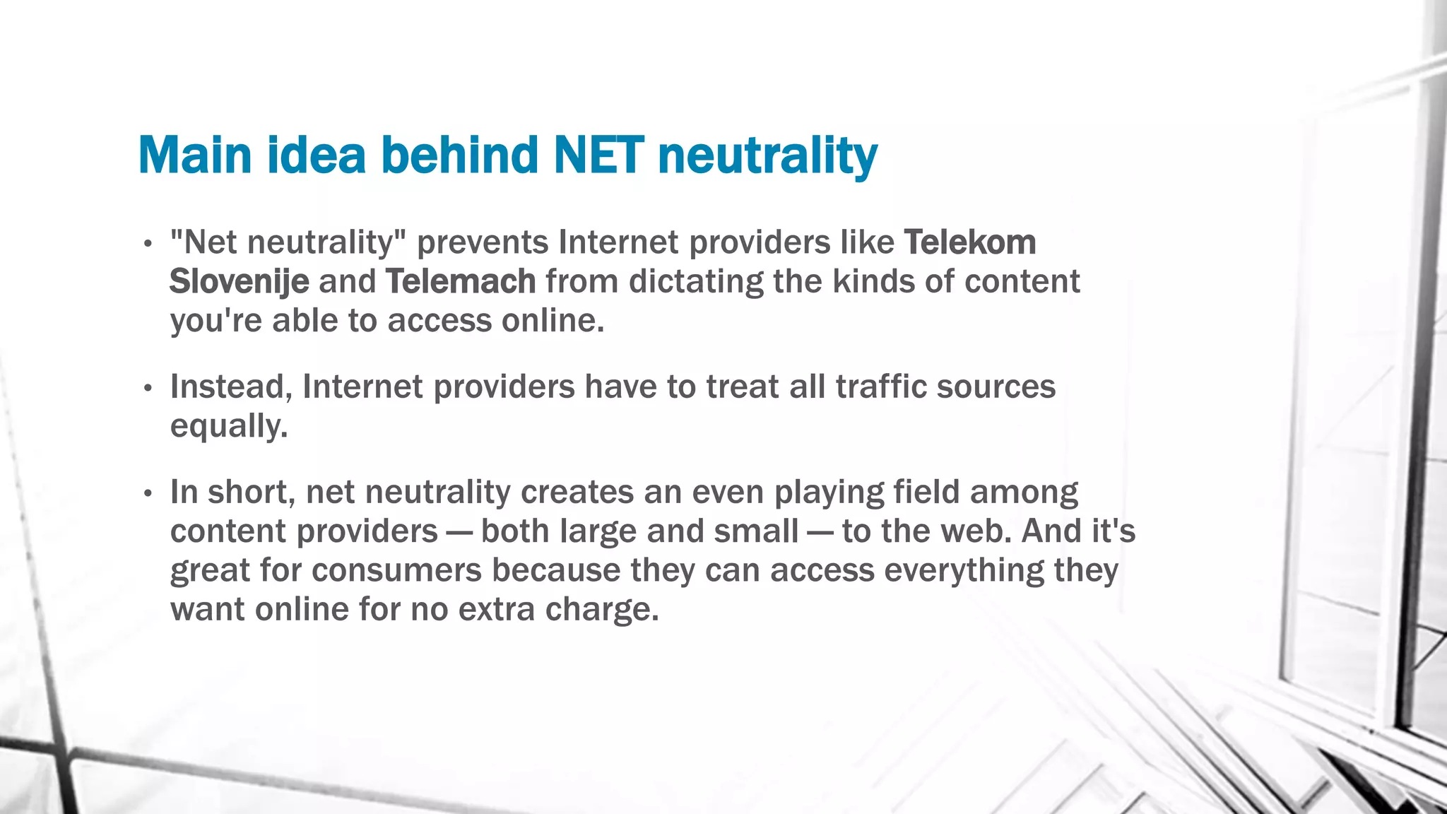 Net neutrality | PPT