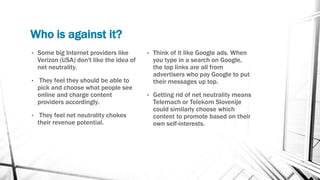 Net neutrality | PPT
