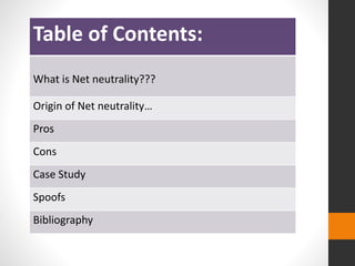 Net neutrality by Mitesh Kumar | PPTX | Internet Service Providers ...